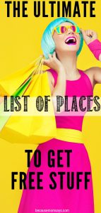 10 Genius Ways to Get FREE Stuff - Because Mom Says