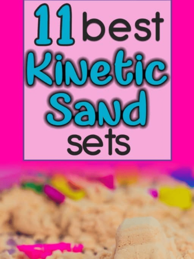 THE BEST KINETIC SAND SETS STORY - Because Mom Says