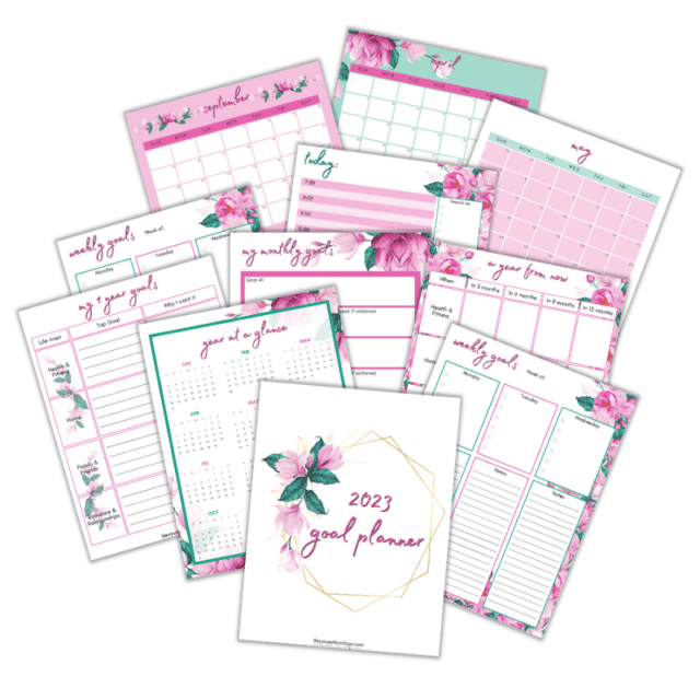Free New Year Goal Planner 2023 - 2023